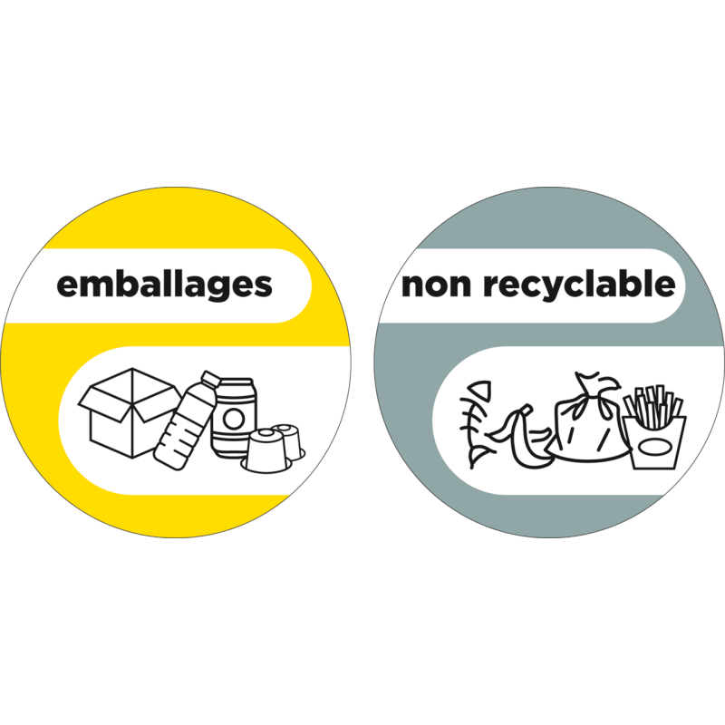 corbeille Léa XL 2 flux bois exotique