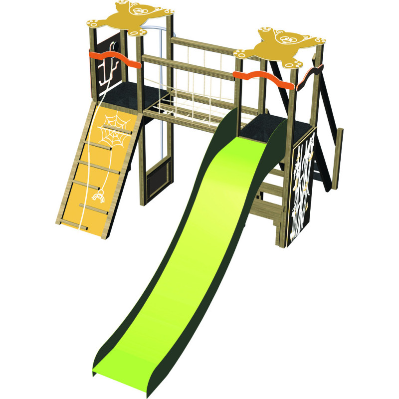 kit niveau zéro structure de jeux Panda